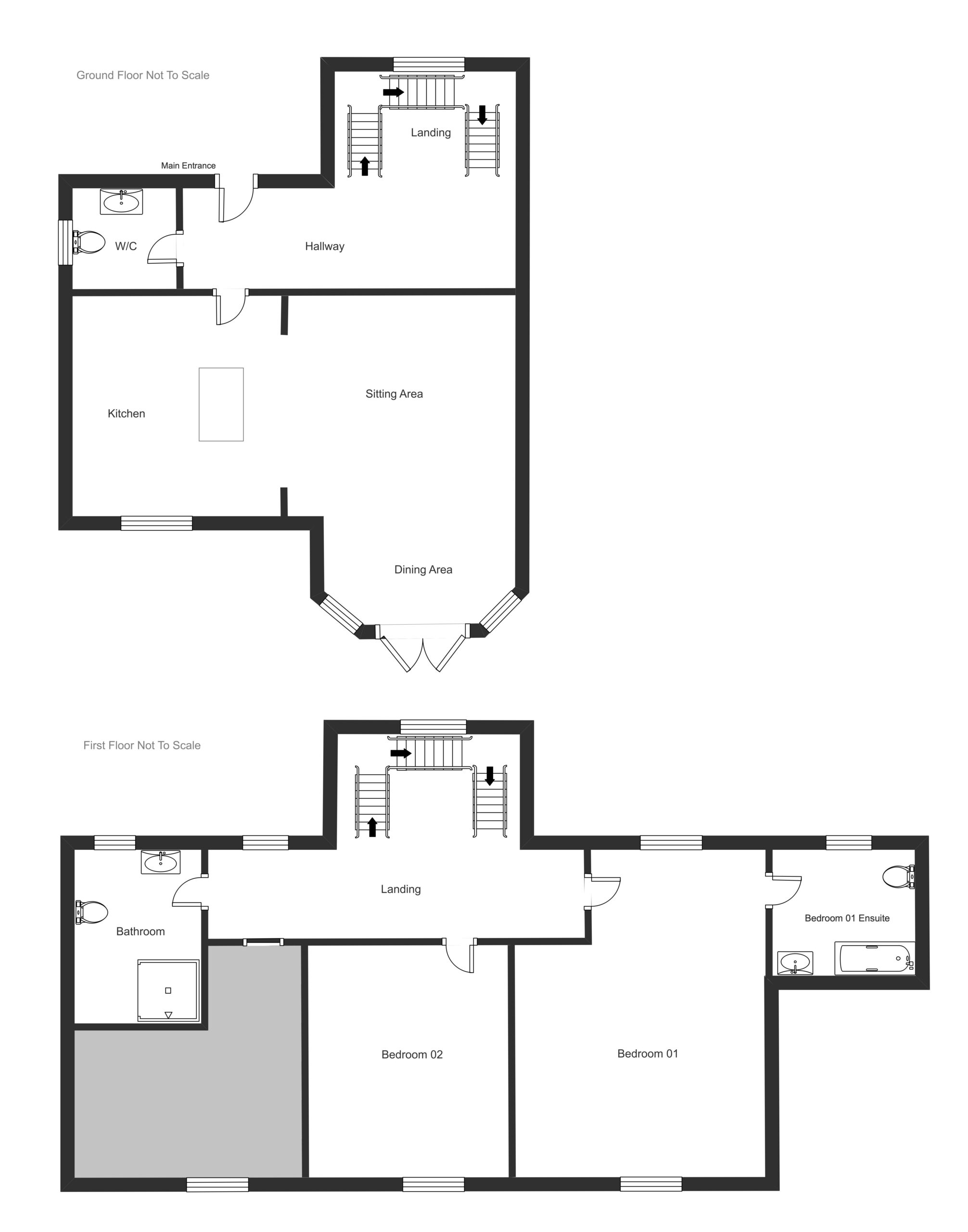 Chapel House Floor Plan - Arley Hall & Gardens
